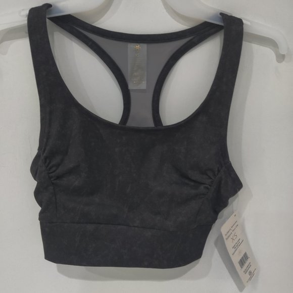 Harmony And Balance | Tops | Nwt Harmony Balance Womens Peached Yoga Crop Size Xs Textured Black ...